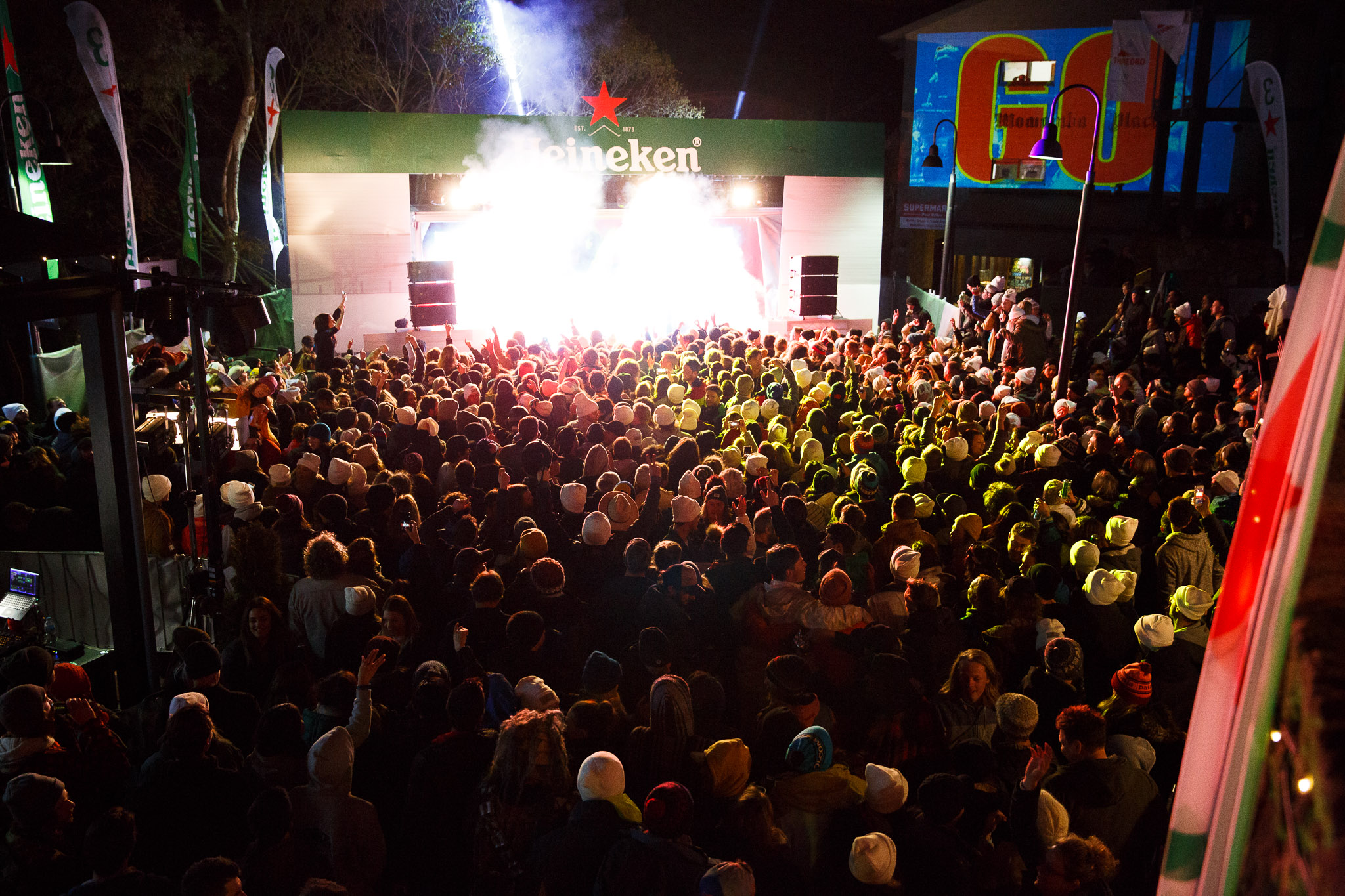 Après went all out on the Heineken Village Concert series this season
